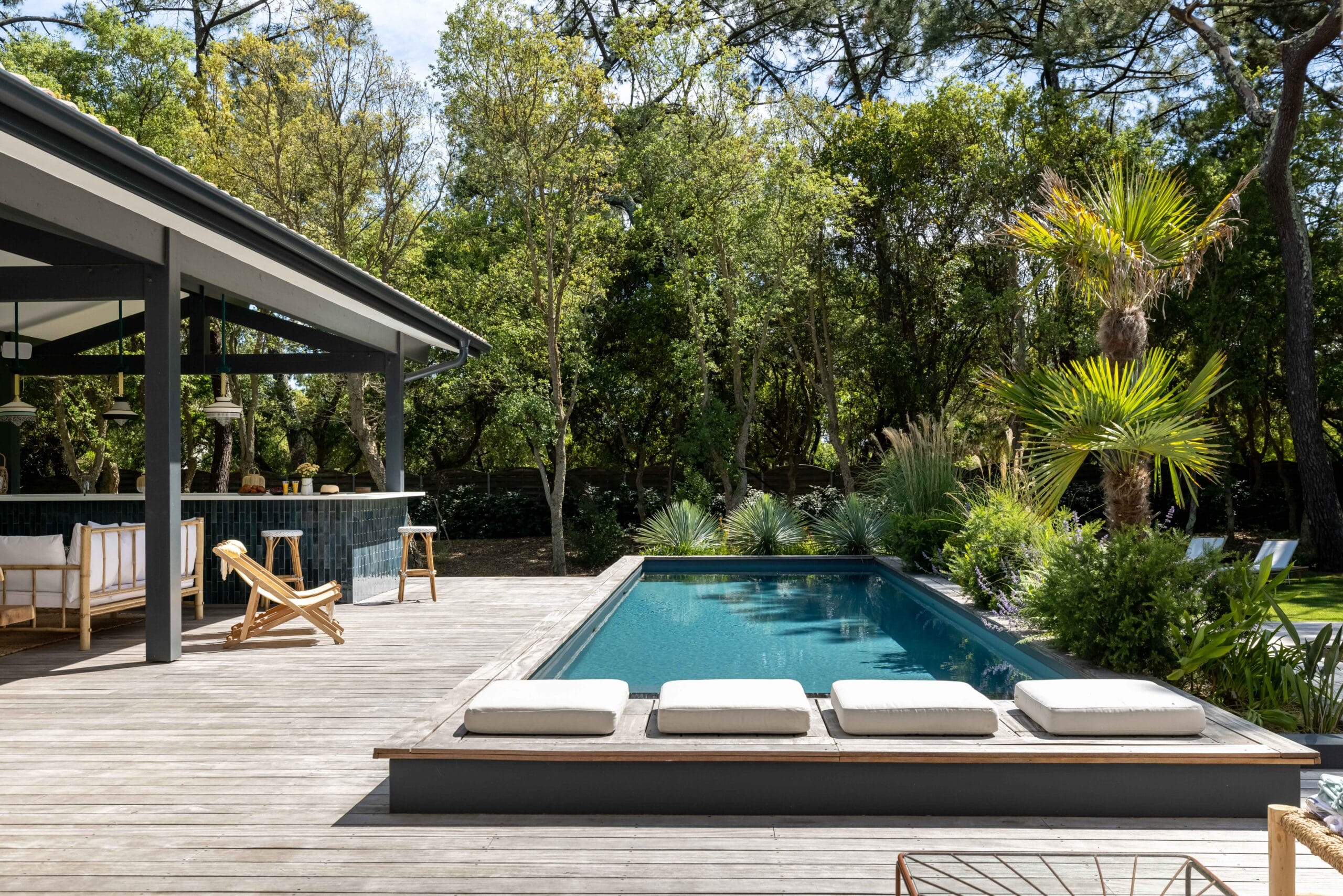 Rent a gorgeous boho-chic villa in the town of Seignosse (up the coast ...